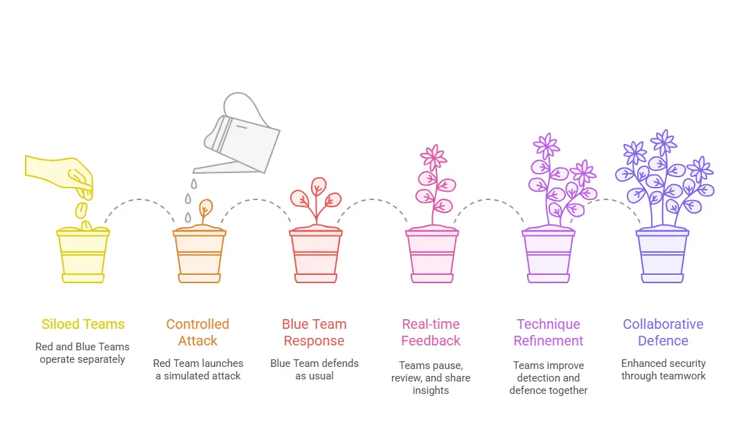 Purple Teaming in Cybersecurity 2025 | Red & Blue Team Collaboration ...